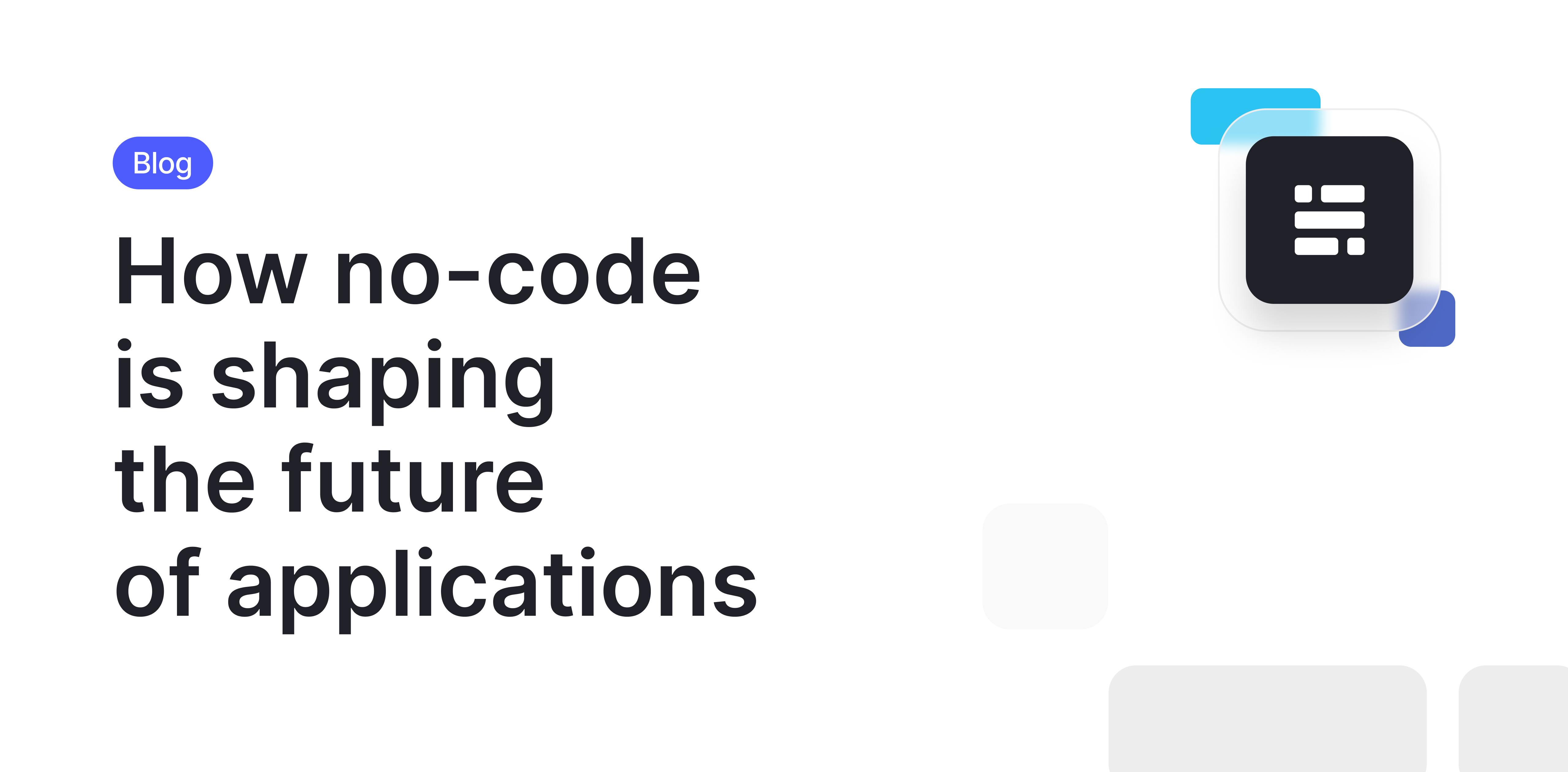 How no-code is shaping the future of applications // Baserow