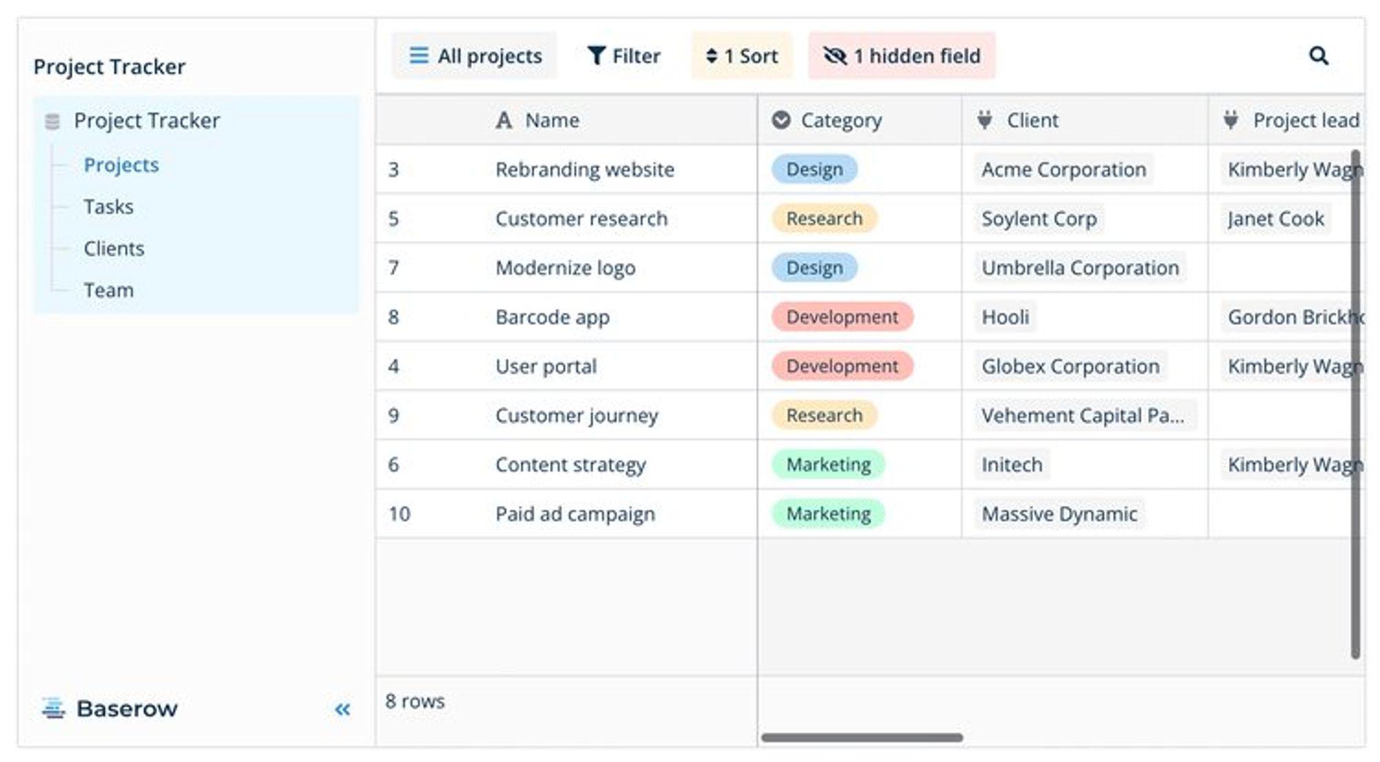 10 Best Smartsheet Alternatives & Competitors in 2023 // Baserow