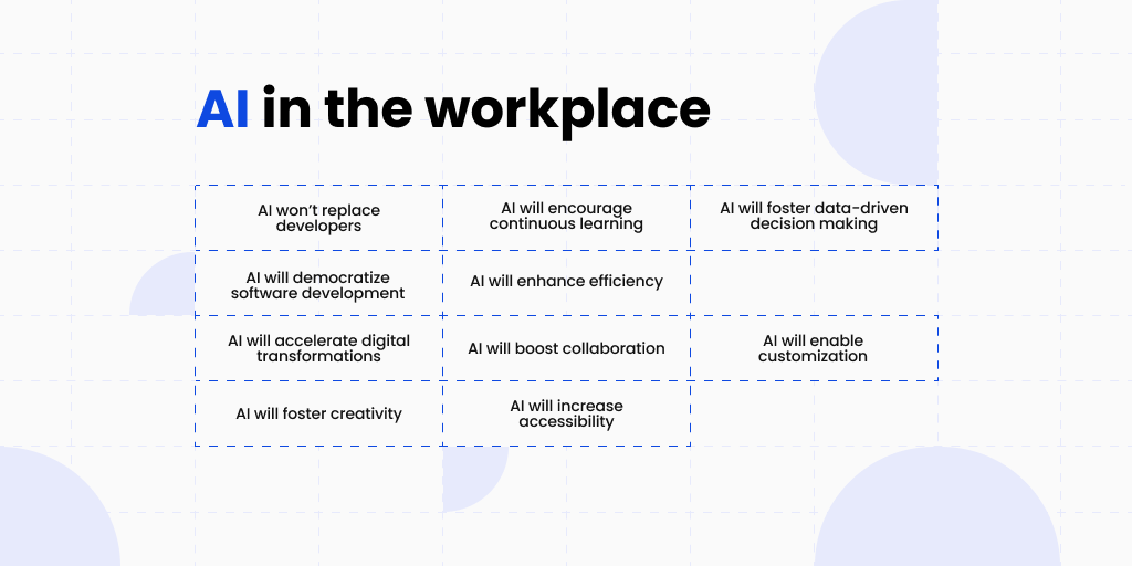 AI in the workplace: 10 things no code can tell us // Baserow